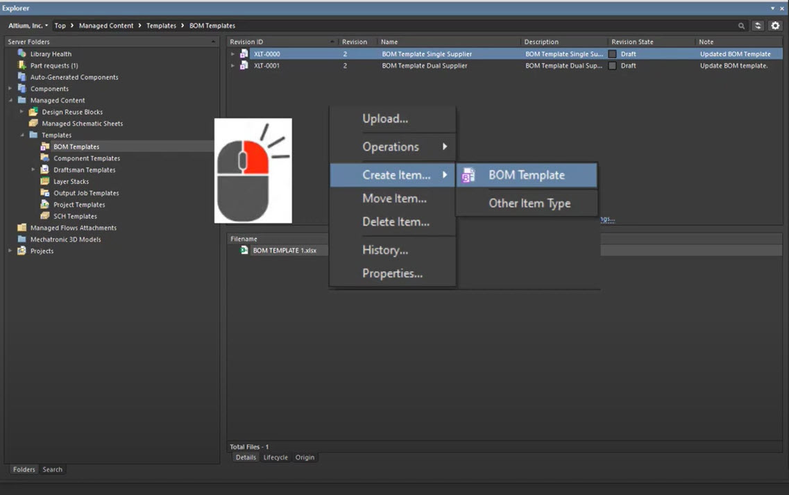 BOM Portal Releases Panel | BOM Portal | Video Tutorials | Learn Altium 365